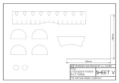 Westland Lysander - 22" Wingspan Balsa Kit