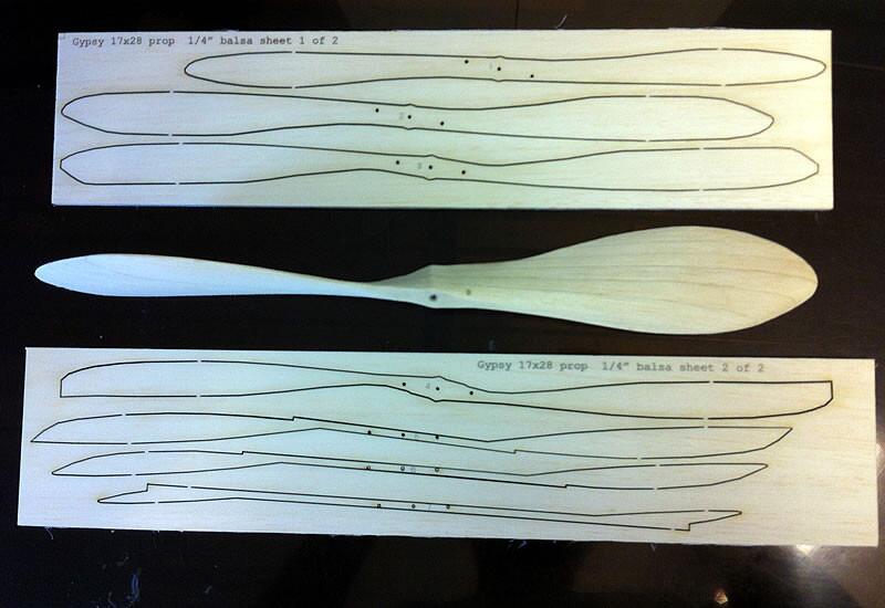 WOODEN PROPELLER KITS