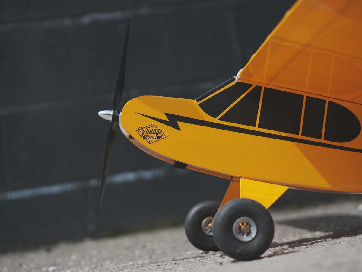 Balsa Basics Cub | 42" Wingspan Airframe Only RC Ready Kit