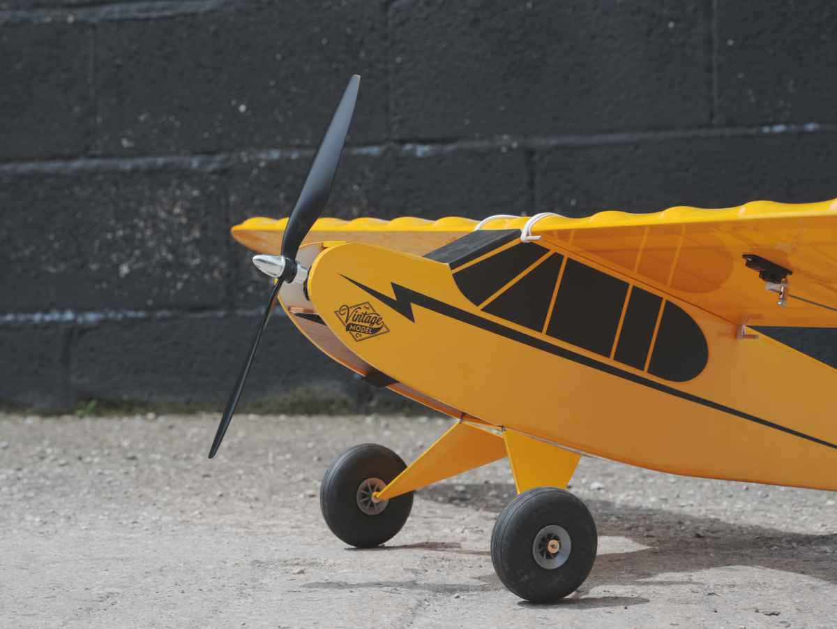 Balsa Basics Super Cub | 42" Wingspan Airframe Only RC Ready Kit