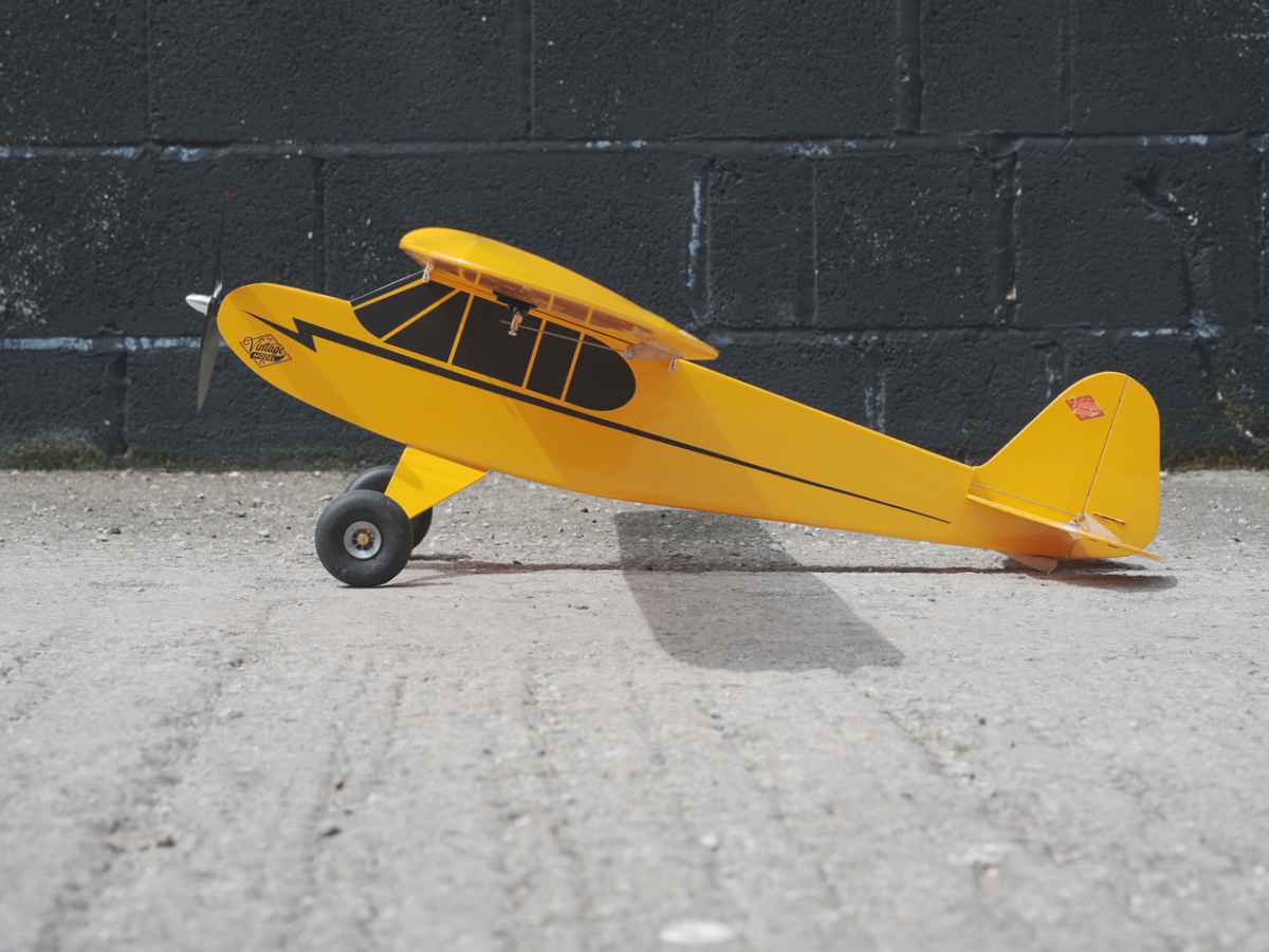 Balsa Basics Super Cub | 42" Wingspan Airframe Only RC Ready Kit