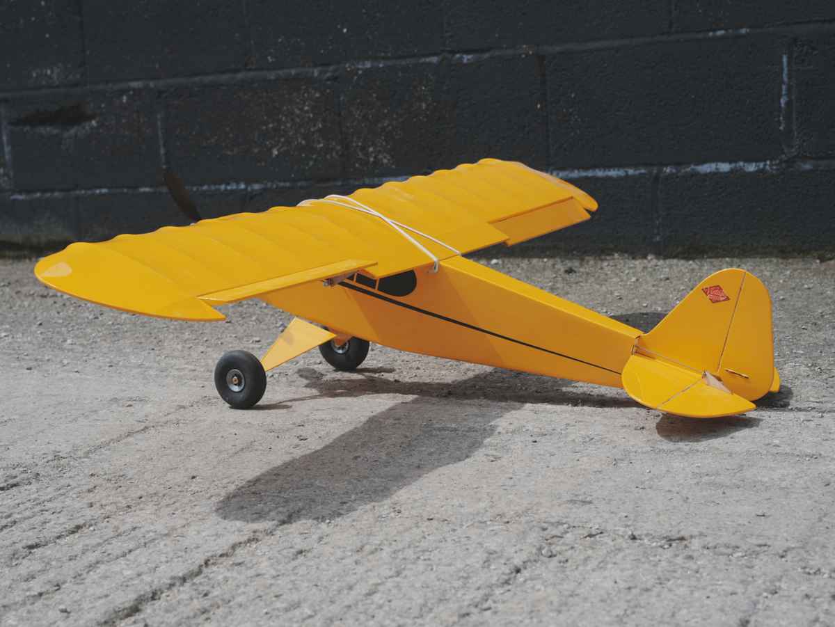 Balsa Basics Super Cub | 42" Wingspan Airframe Only RC Ready Kit