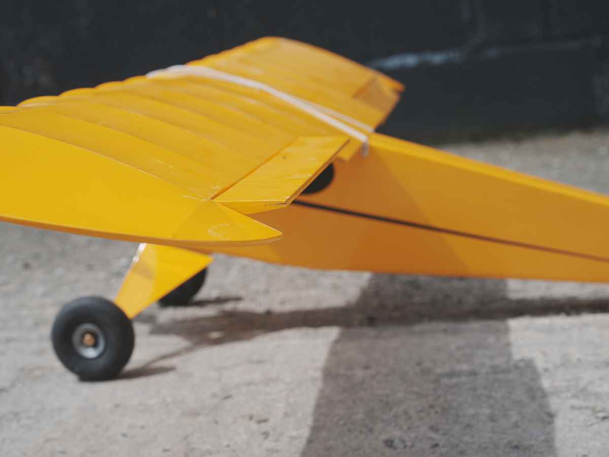 Balsa Basics Super Cub | 42" Wingspan Airframe Only RC Ready Kit