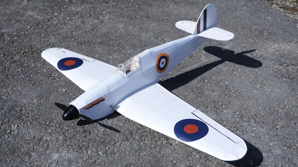 Build Your Own Radio Controlled Hurricane - 44" Wingspan Full Kit RC Bundle