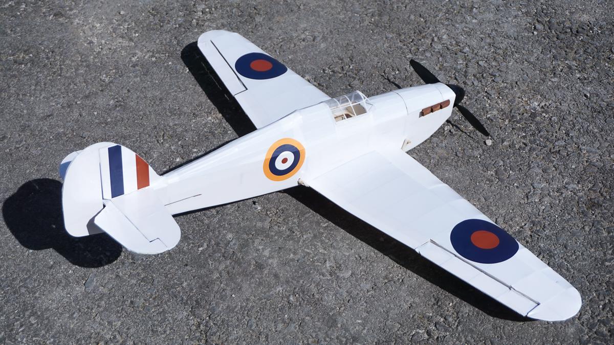 Build Your Own Radio Controlled Hurricane - 44" Wingspan Full Kit RC Bundle