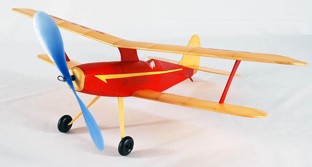 F.R.O.G. Tomtit - 18" Wingspan Balsa Model Aircraft Kit