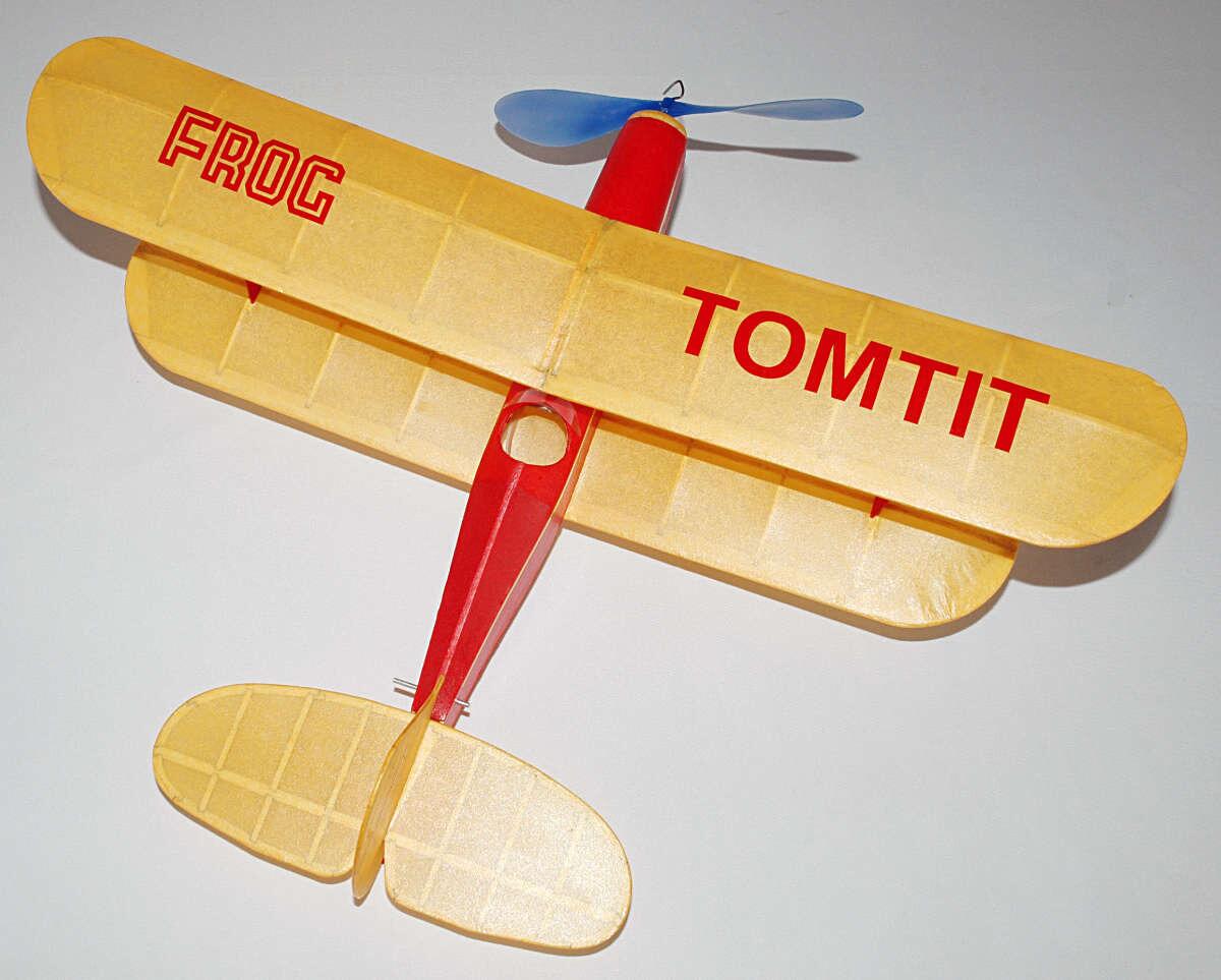 F.R.O.G. Tomtit - 18" Wingspan Balsa Model Aircraft Kit