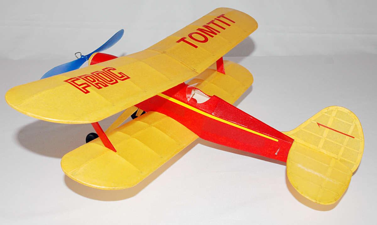 F.R.O.G. Tomtit - 18" Wingspan Balsa Model Aircraft Kit