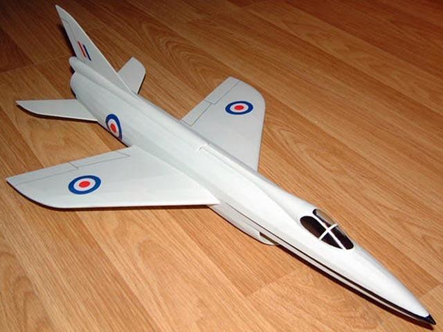 Hawker P-1121 by Steve Bage | 10" Wingspan Replica Balsa Kit