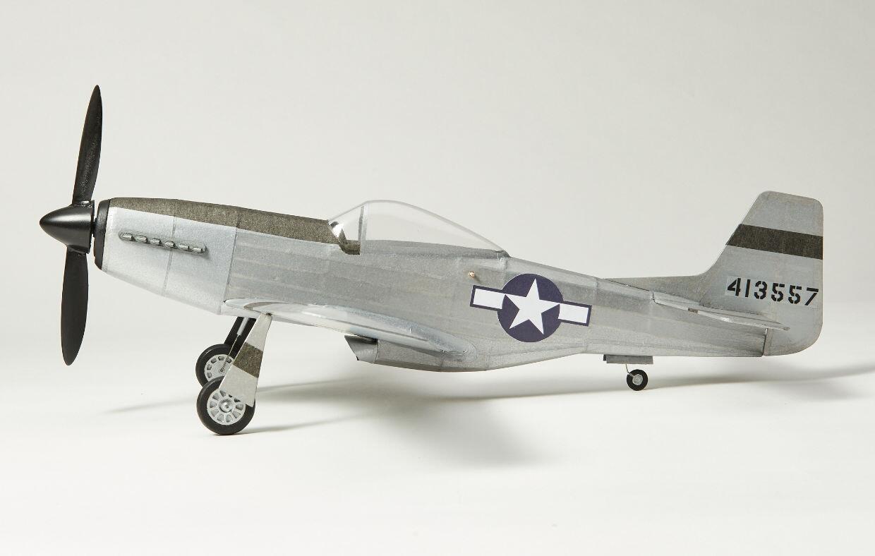 P-51D Mustang - 18" Wingspan Balsa Kit