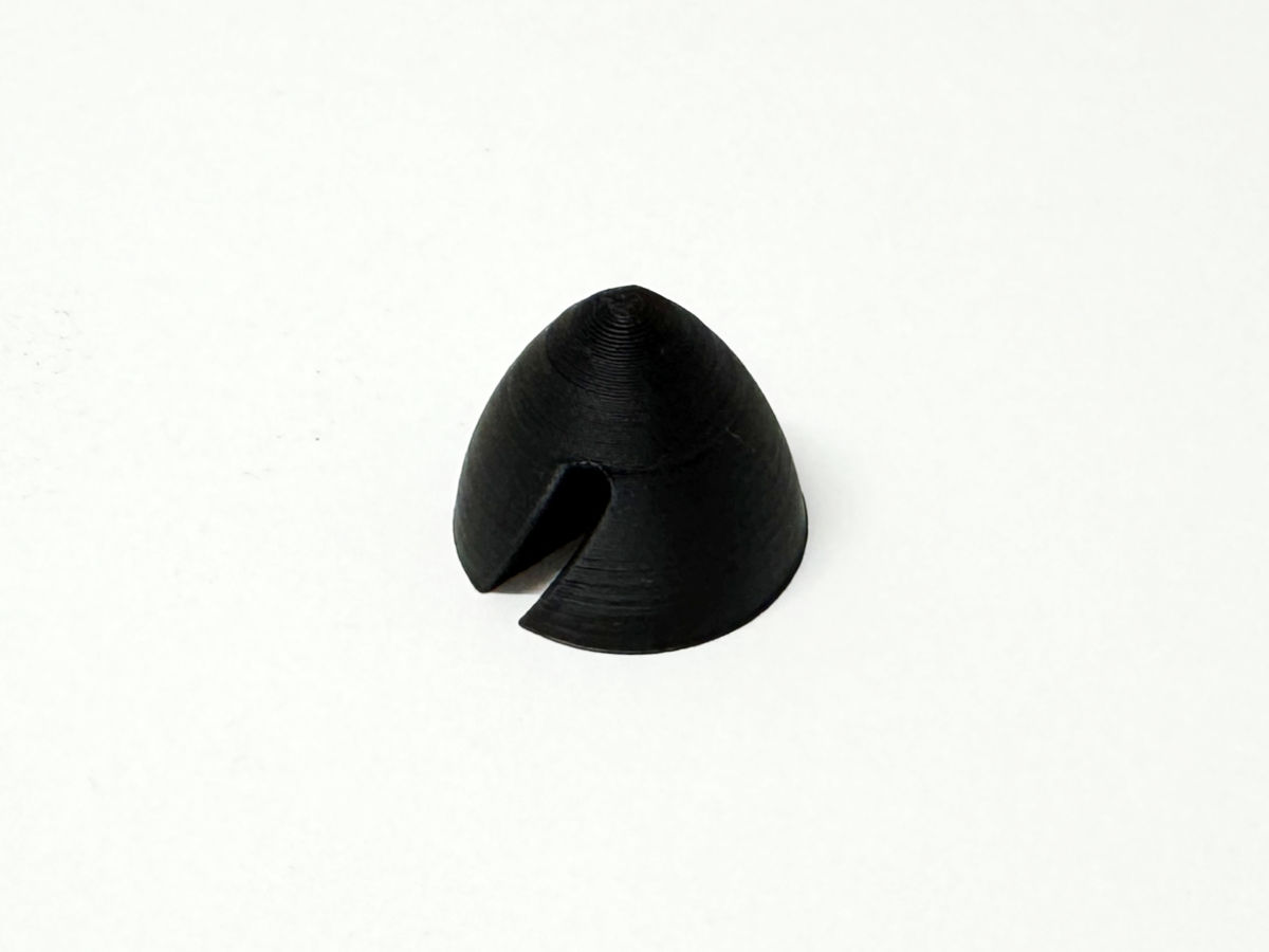 3D printed Supermarine Spitfire Spinner for 18" Wingspan Model