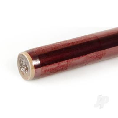 Oracover 2m Transparent Red (29) - Heat Shrinkable Covering Film