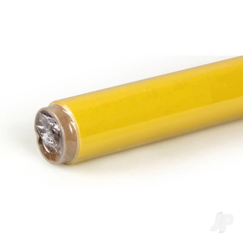 Oracover 2m Cadmium Yellow (33) - Heat Shrinkable Covering Film