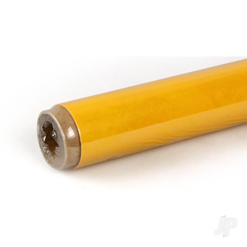 Oracover 2m Cub Yellow (30) - Heat Shrinkable Covering Film