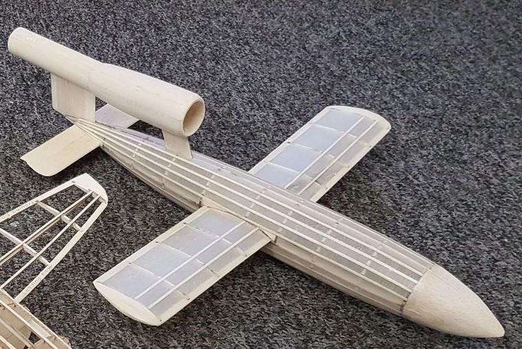 12.5" Crossley V-1 Flying Bomb Doodlebug