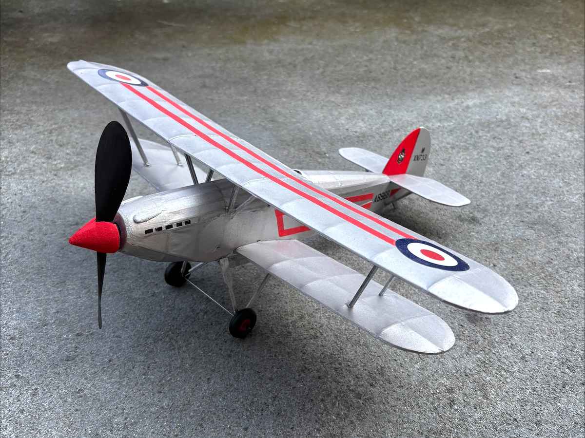 Veron Hawker Fury | 17" Heritage Replica Balsa Kit