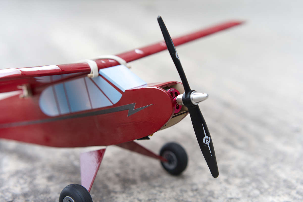 Balsa Basics Mini Cub 25 | 25" Wingspan Airframe Only RC Ready Kit