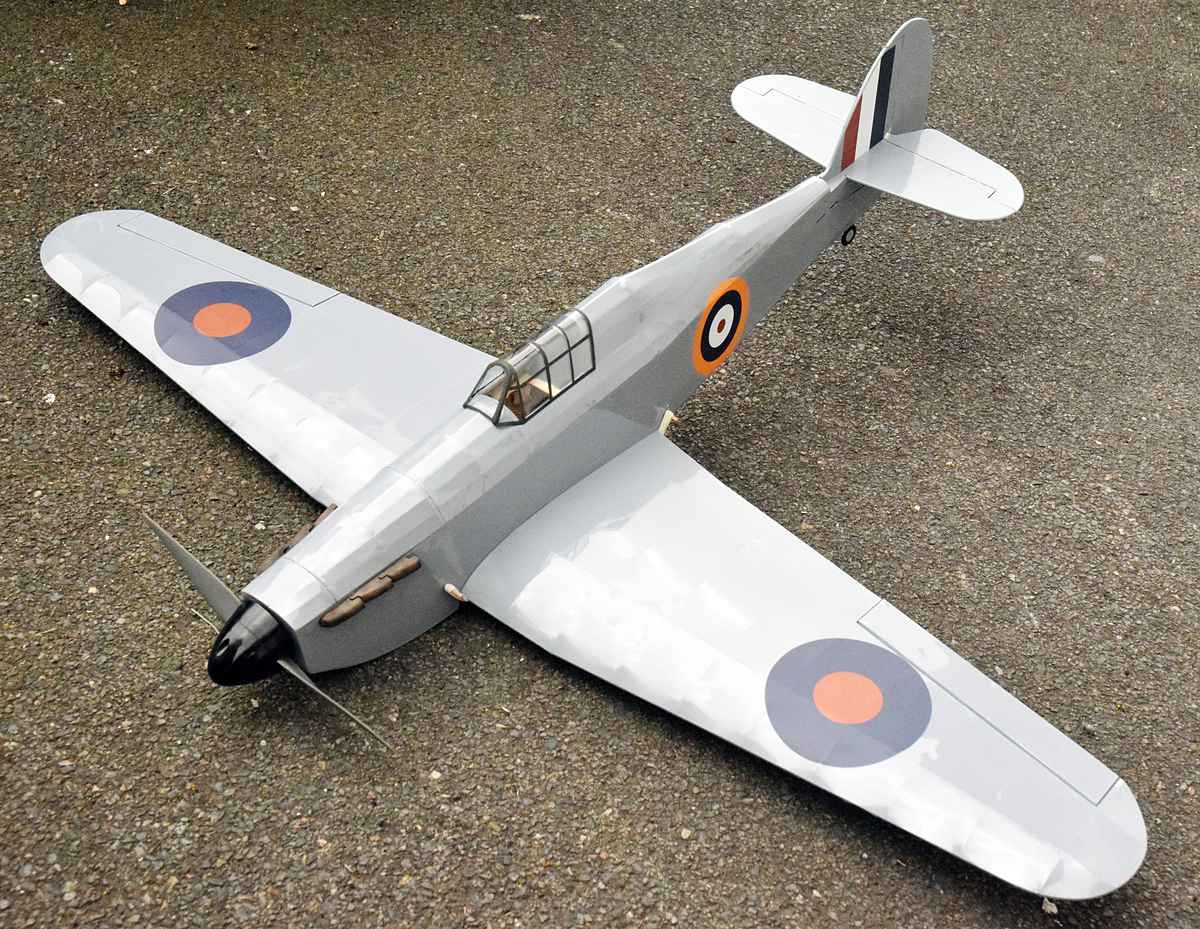 Build Your Own Radio Controlled Hurricane - 44" Wingspan Kit