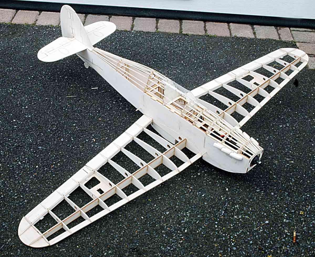 Build Your Own Radio Controlled Hurricane - 44" Wingspan Kit