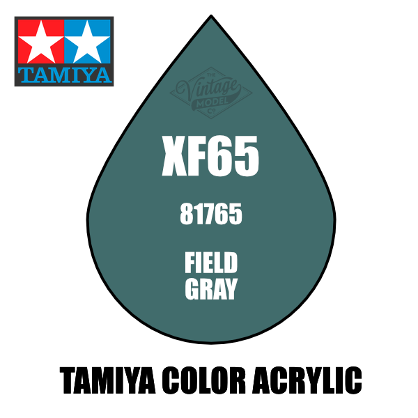 Tamiya Mini XF 65 Flat Field Grey 10ml Acrylic Paint